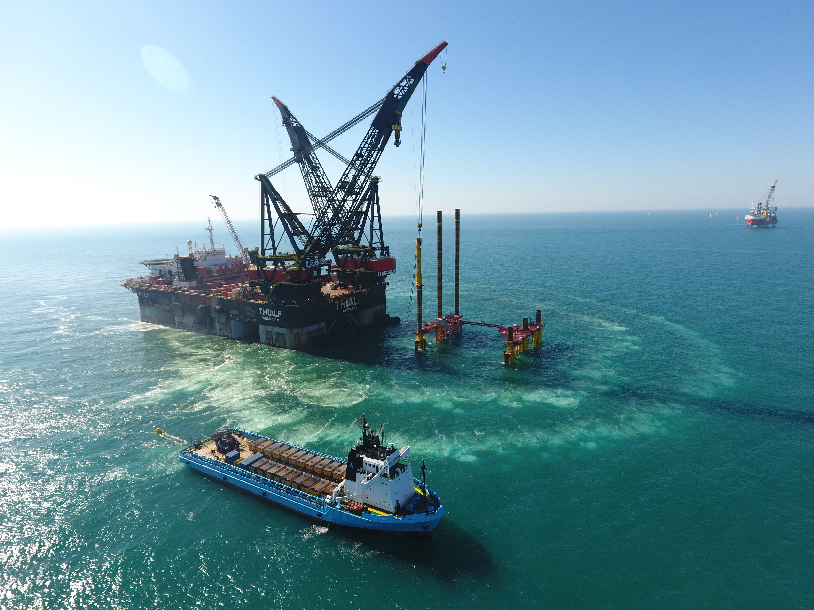 Offshore Substation Installation | Heerema Offshore Substation Installation | Heerema